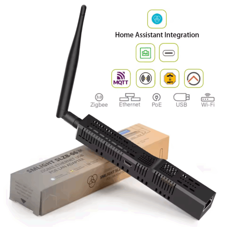 SMLIGHT SLZB-06M - Zigbee 3.0 / Thread (Matter) Gateway mit LAN, PoE ...